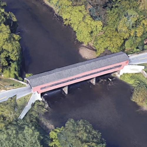 Smith Covered Bridge in Wilmington, DE (Google Maps)