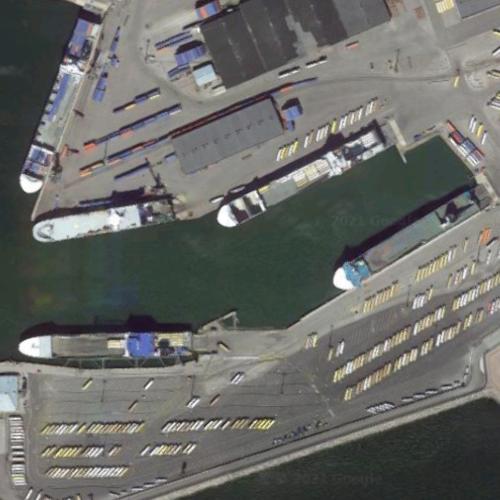 Port of Hanko in Hanko, Finland (Google Maps)