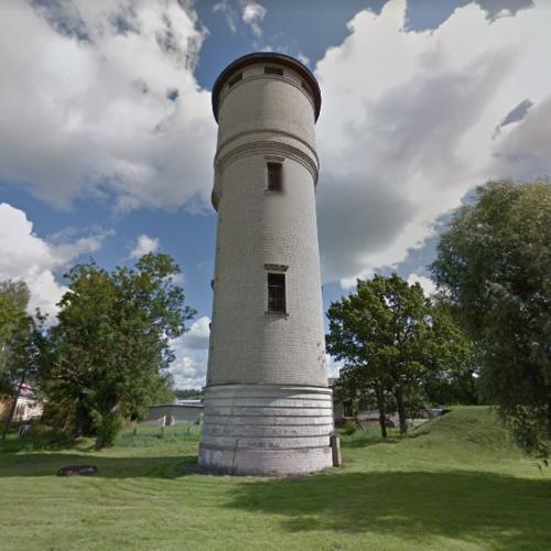 Gulbene water tower in Gulbene, Latvia (Google Maps) (#2)