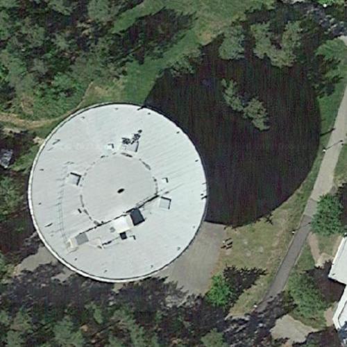 Valsta water tower in Märsta, Sweden (Google Maps)