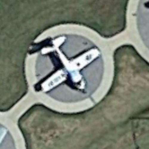 Cessna T-37B Tweety Bird in Vance Air Force Base, OK (Google Maps) (#3)