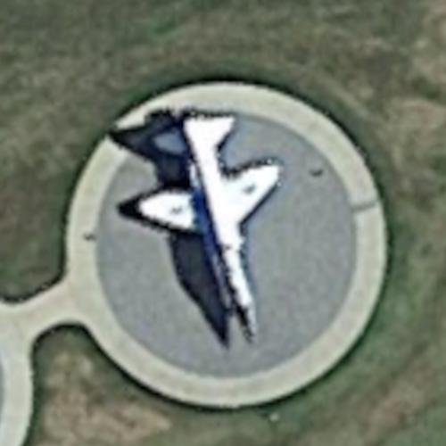 Northrop T-38A Talon in Vance Air Force Base, OK (Google Maps) (#8)