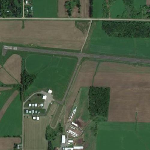 Neillsville Municipal Airport in Granton, WI (Google Maps)