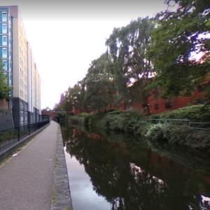 Worcester and Birmingham Canal in Birmingham, United Kingdom - Virtual ...