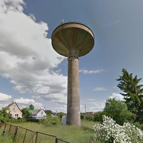 Jonava water tower in Jonava, Lithuania (Google Maps)