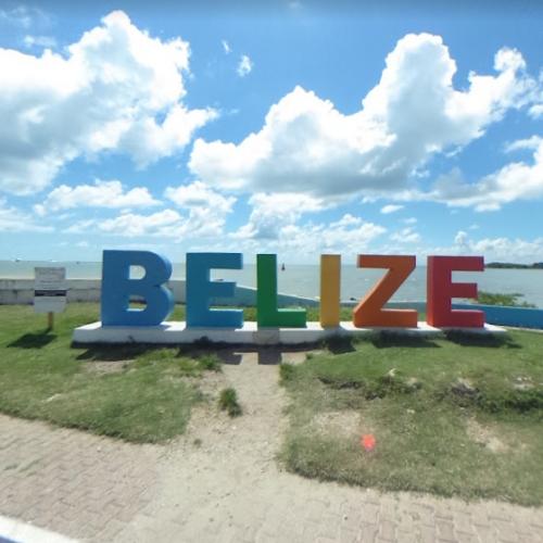 Belize Sign in Belize City, Belize (Google Maps)