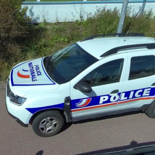 Police Nationale car in St Pierre, Saint Pierre and Miquelon - Virtual ...