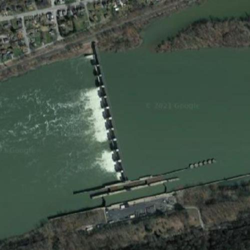 Montgomery Locks and Dam in Shippingport, PA - Virtual Globetrotting
