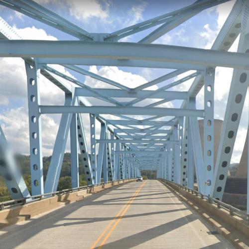 Shippingport Bridge in Shippingport, PA - Virtual Globetrotting