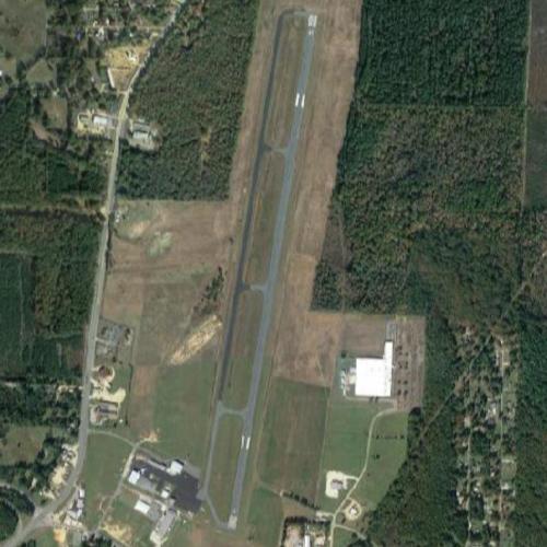 Harrell Field (CDH/KCDH) in Camden, AR (Google Maps)