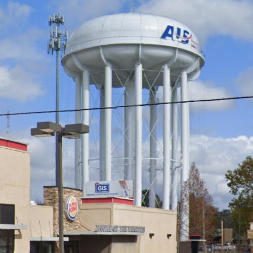Alexandria, MacArthur Dr, water tower in Alexandria, LA - Virtual ...