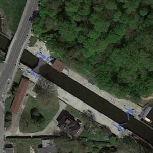 Brandýs nad Labem lock in Brandýs nad Labem-Stará Boleslav, Czech ...