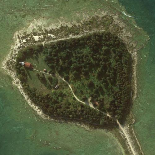 Cana Island in Baileys Harbor, WI (Google Maps)