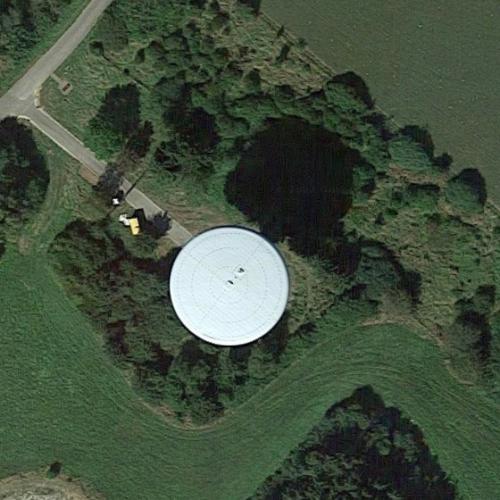 Foetz water tower in Foetz, Luxembourg (Google Maps)