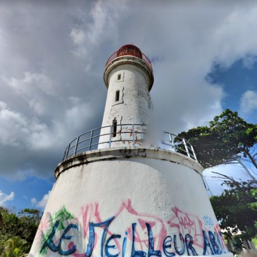 Le Gosier lighthouse in Le Gosier, Guadeloupe (Google Maps)