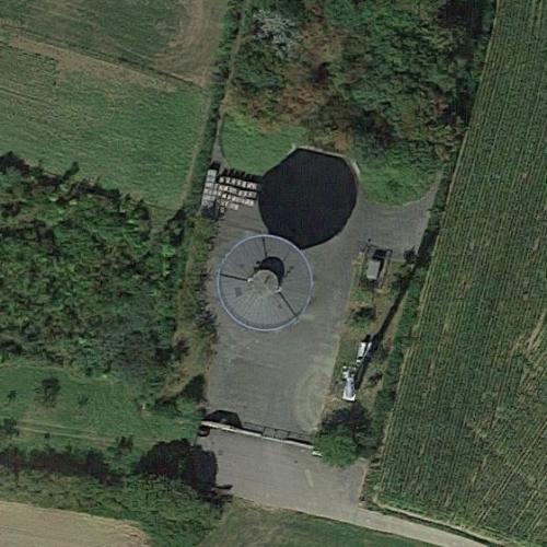 Mamer water tower in Mamer, Luxembourg (Google Maps)