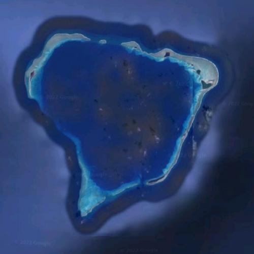 Rongerik Atoll in Rongerik Atoll, Marshall Islands - Virtual Globetrotting