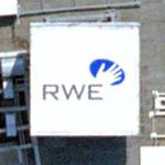 RWE logo in Essen, Germany - Virtual Globetrotting