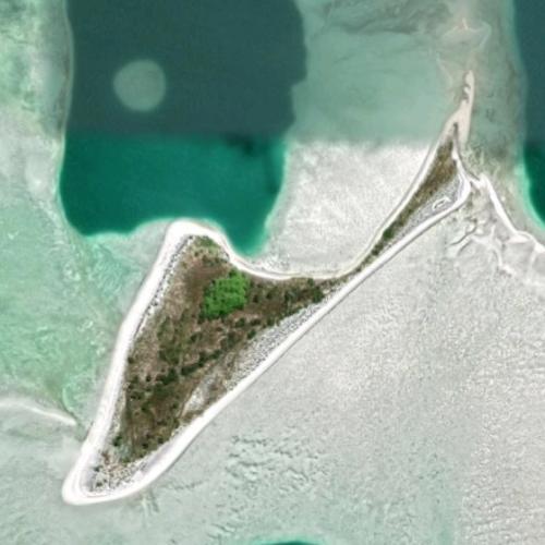 Motu Tabu in London Village, Kiribati (Google Maps)