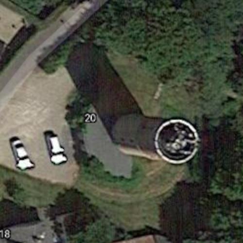 Aars water tower in Aars, Denmark (Google Maps)