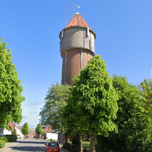 Old water tower (Struer) in Struer, Denmark (Google Maps)