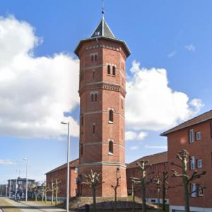 Old water tower (Glostrup) in Glostrup, Denmark - Virtual Globetrotting