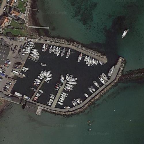 Sletten Harbor in Humlebæk, Denmark (Google Maps)