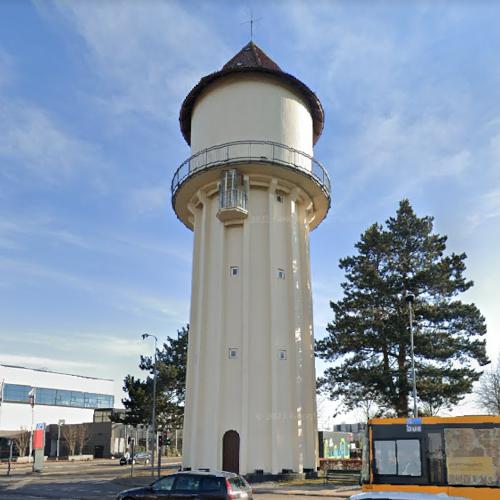 Rødovre (Tårnvej) water tower in Rødovre, Denmark (Google Maps)