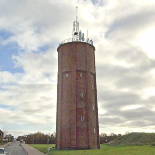 Thisted water tower in Thisted, Denmark (Google Maps)