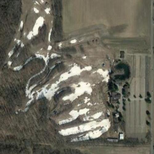 Timber Ridge Ski Area in Pine Grove Township, MI (Google Maps)