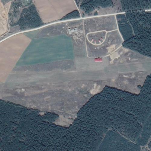 Ignalina Airport (EYIG) in Didžiasalis, Lithuania (Google Maps)