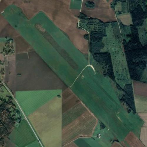 Nurmsi Airfield (former) in Paide, Estonia (Google Maps)