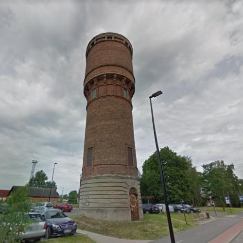 Tartu railway water tower in Tartu, Estonia (Google Maps)