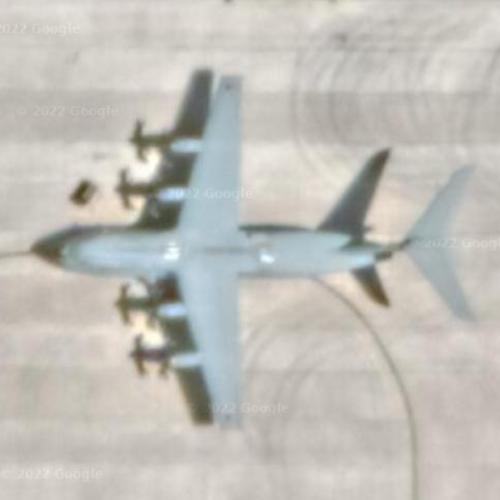 Airbus A400M Atlas C1 in Akrotiri, Cyprus (Google Maps)