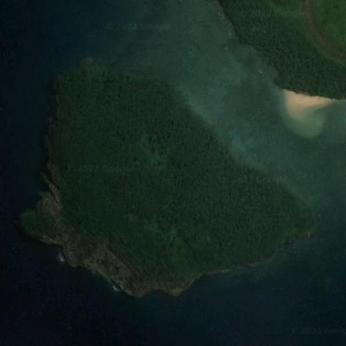 Turtle Rock Island in Turtle Rock Island, Guam (Google Maps)
