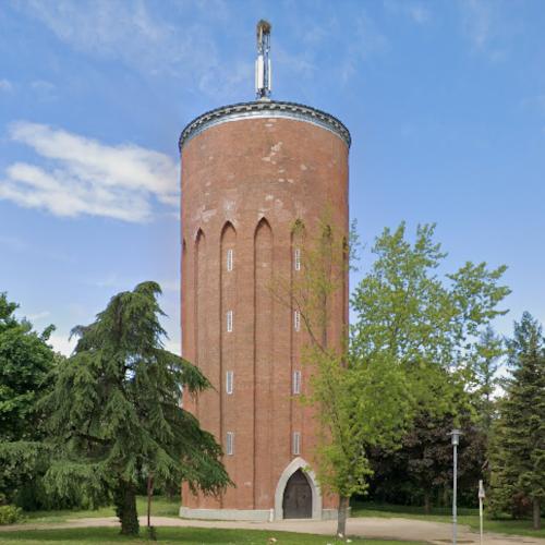 Ensisheim water tower in Ensisheim, France (Google Maps)