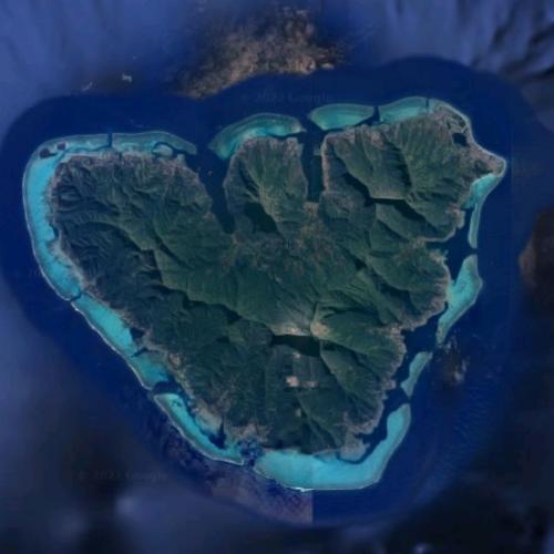 Mo'orea in Mo'orea, French Polynesia (Bing Maps)