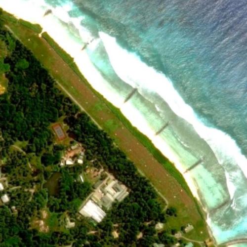 Frégate Island Airport in Frégate Island, Seychelles (Google Maps)