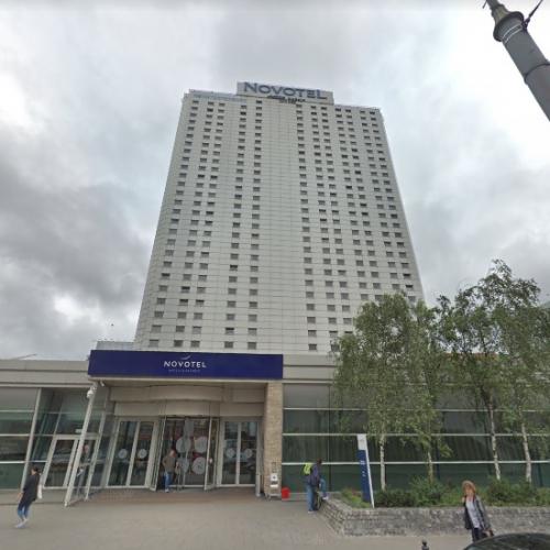Novotel Warszawa Centrum in Warsaw, Poland (Google Maps)