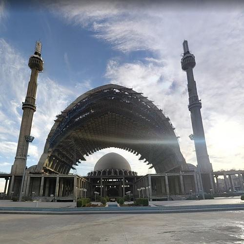Grand Mosalla mosque of Tehran in Tehran, Islamic Republic of Iran ...