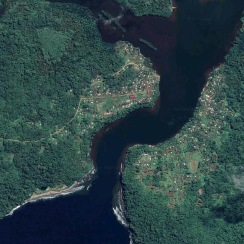 Battle of Viru Harbor in Viru Harbor, Solomon Islands (Google Maps)