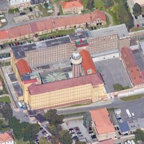 Praha-Ruzyně remand prison in Prague, Czech Republic (Google Maps)