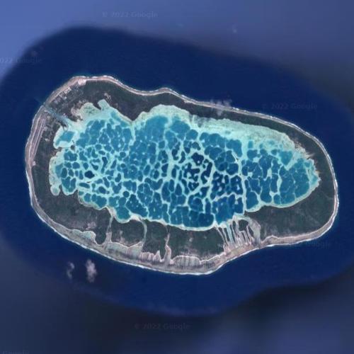 Mataiva Island in Mataiva, French Polynesia (Google Maps)