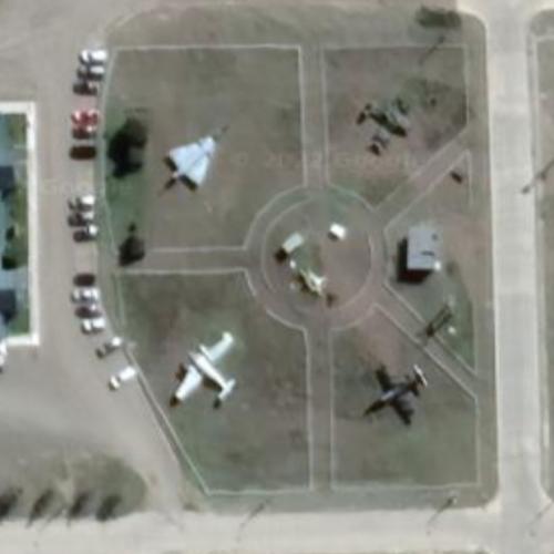 Aircraft static display in Punta Arenas, Chile (#2) - Virtual Globetrotting