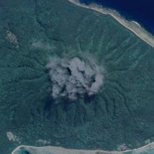Makura volcano in Makatu, Vanuatu (Google Maps)