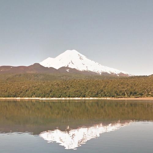 Llaima Volcano in Vilcún, Chile (Google Maps)