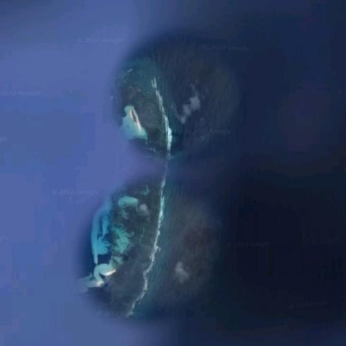 African Banks in Remire Island, Seychelles (Google Maps)