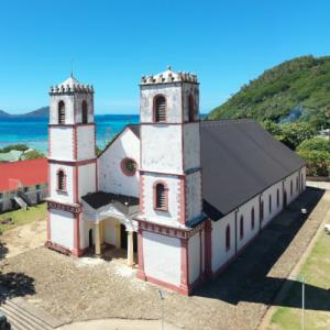 St. Michael's Cathedral, Rikitea in Rikitea, French Polynesia - Virtual ...