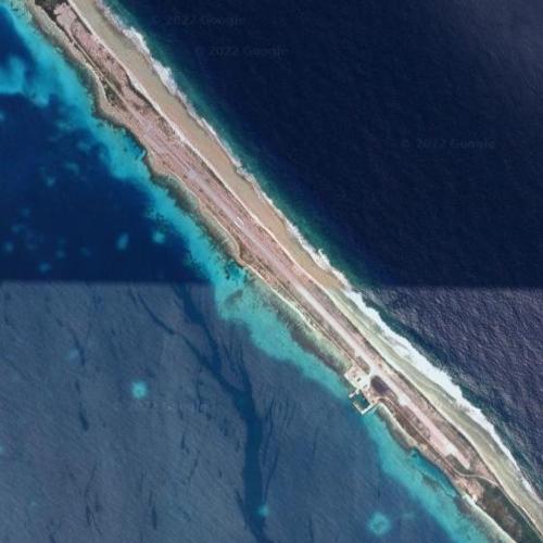 Totegegie Airport (NTGJ) in Rikitea, French Polynesia (Google Maps)