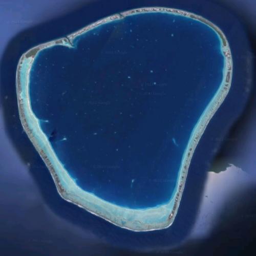 Motutunga in Motutunga, French Polynesia (Google Maps)